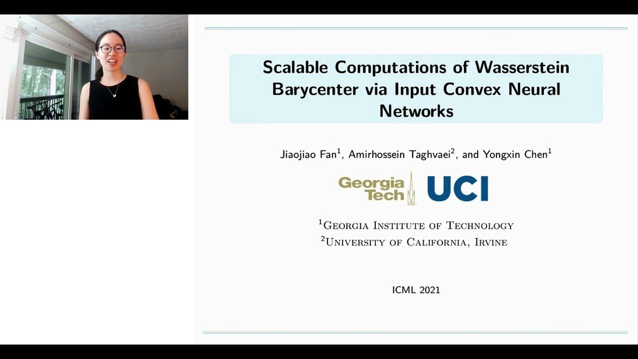 Scalable Computations of Wasserstein Barycenter via Input Convex Neural Networks | Oral | ICML ...