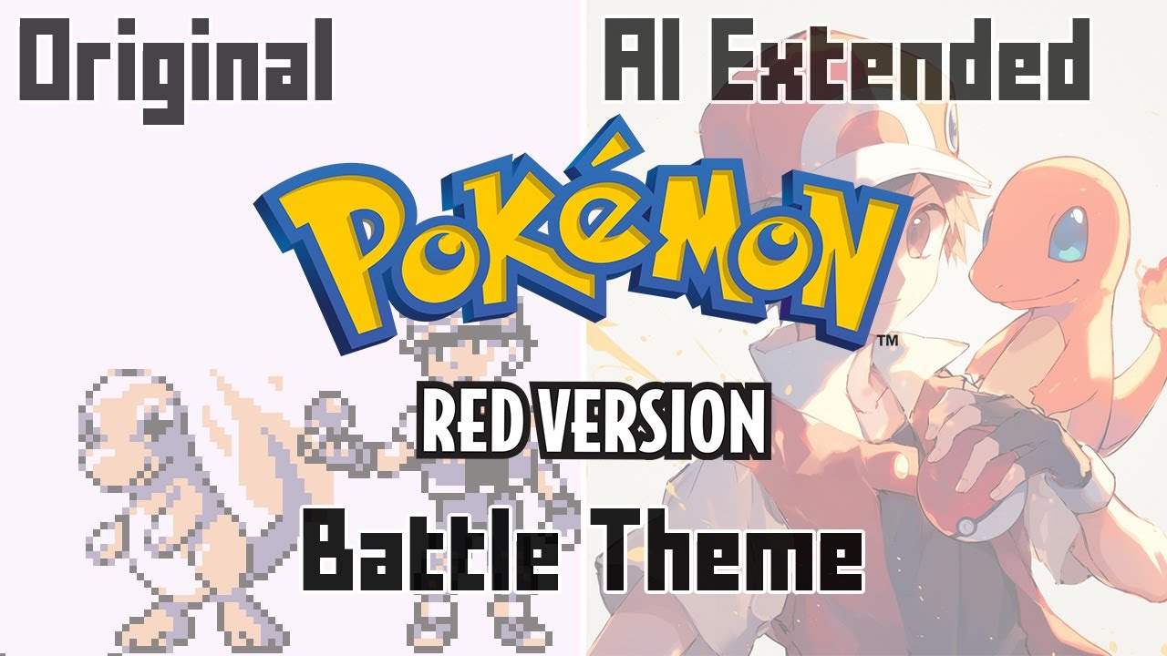 Pokemon Red/Blue - Battle Theme, but it's continued - YouTube