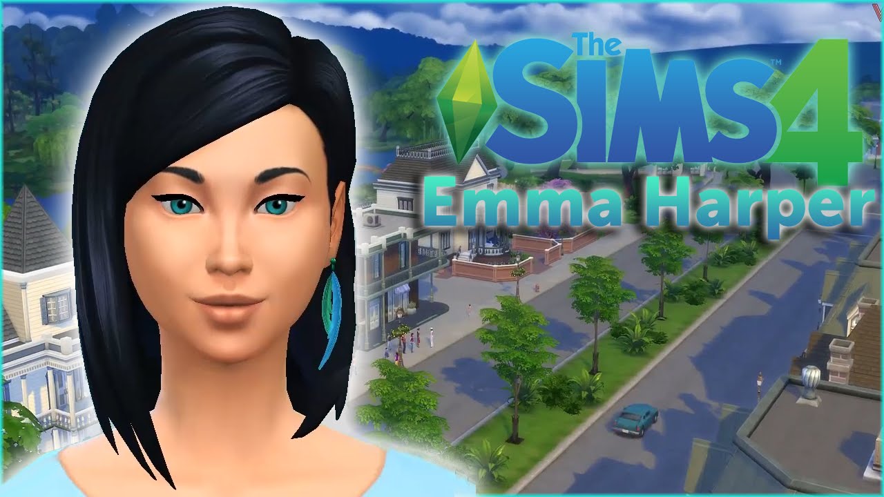 Let's Play The Sims 4: CAS- Meet Emma - YouTube