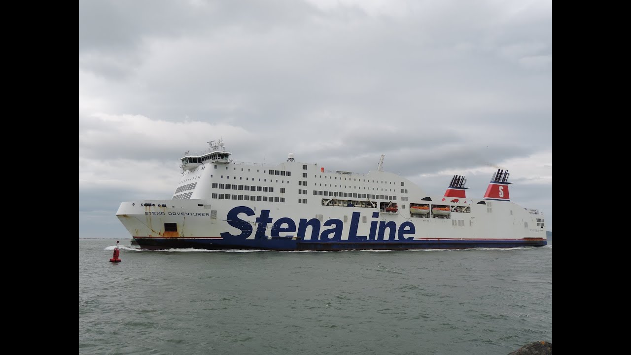 Dublin Port Stena Line - YouTube