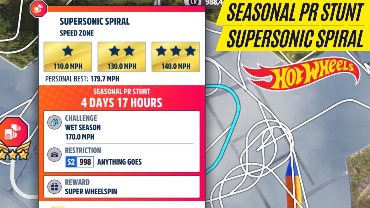 Forza Horizon 5 - Speed Zone: "Supersonic Spiral" - S2 Class - ANYTHING ...