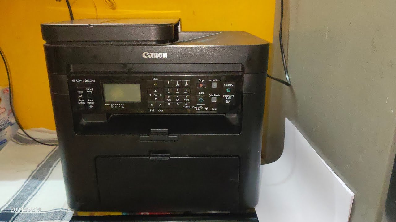 Canon MF 244 printer review - YouTube