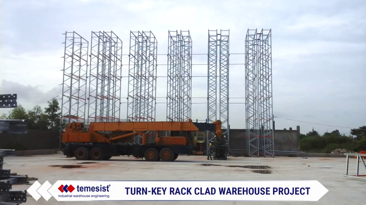 Turn-Key Rack Clad Warehouse Project - YouTube