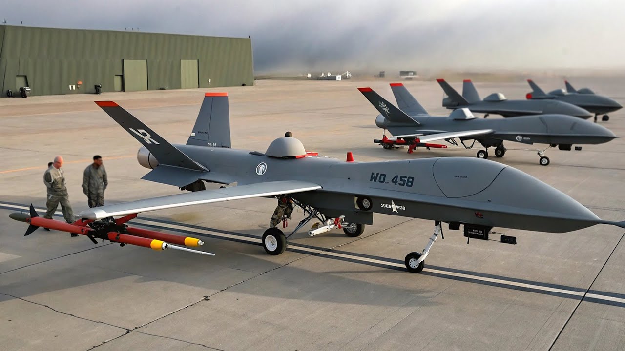 US MILITARY Deploys WORLD'S DEADLIEST Drone Arsenal! - YouTube