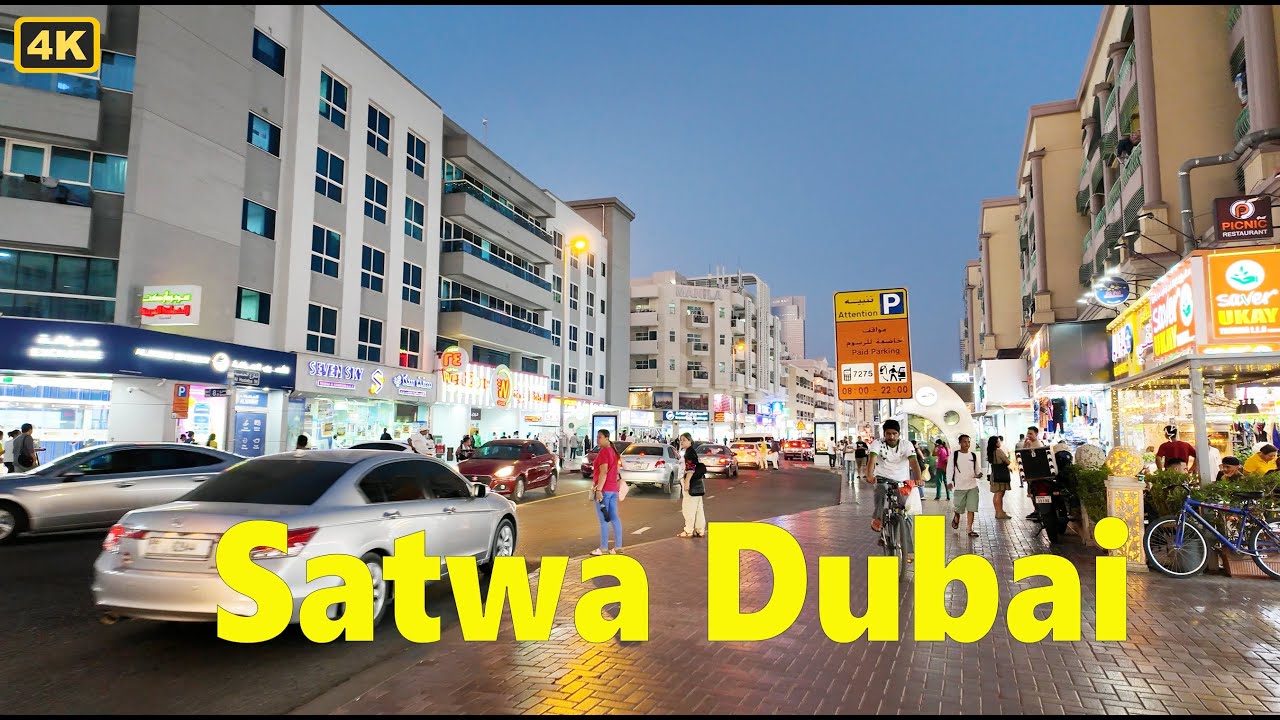 Al Satwa Markets | Dubai Evening Walking Tour | 11 June 2024 - YouTube