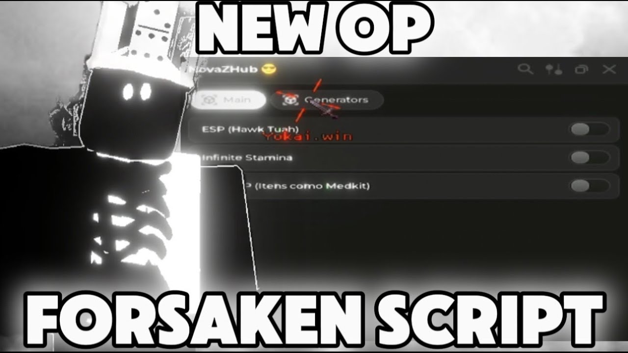 Forsaken 🎭 script auto gen, Inf stamina, esp all - YouTube