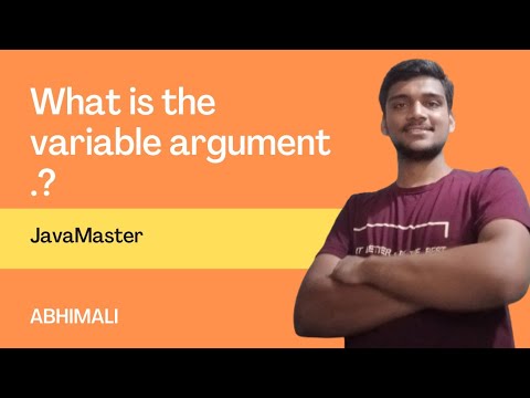 What is the variable argument.?|JavaMaster|java|abhimali|#java #learnjava #javamaster #trend # ...