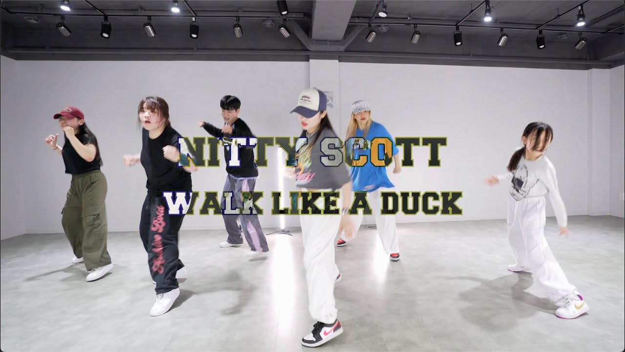 ( Nitty Scott - Walk Like a Duck ) SYAM Girls Hiphop Basic - YouTube