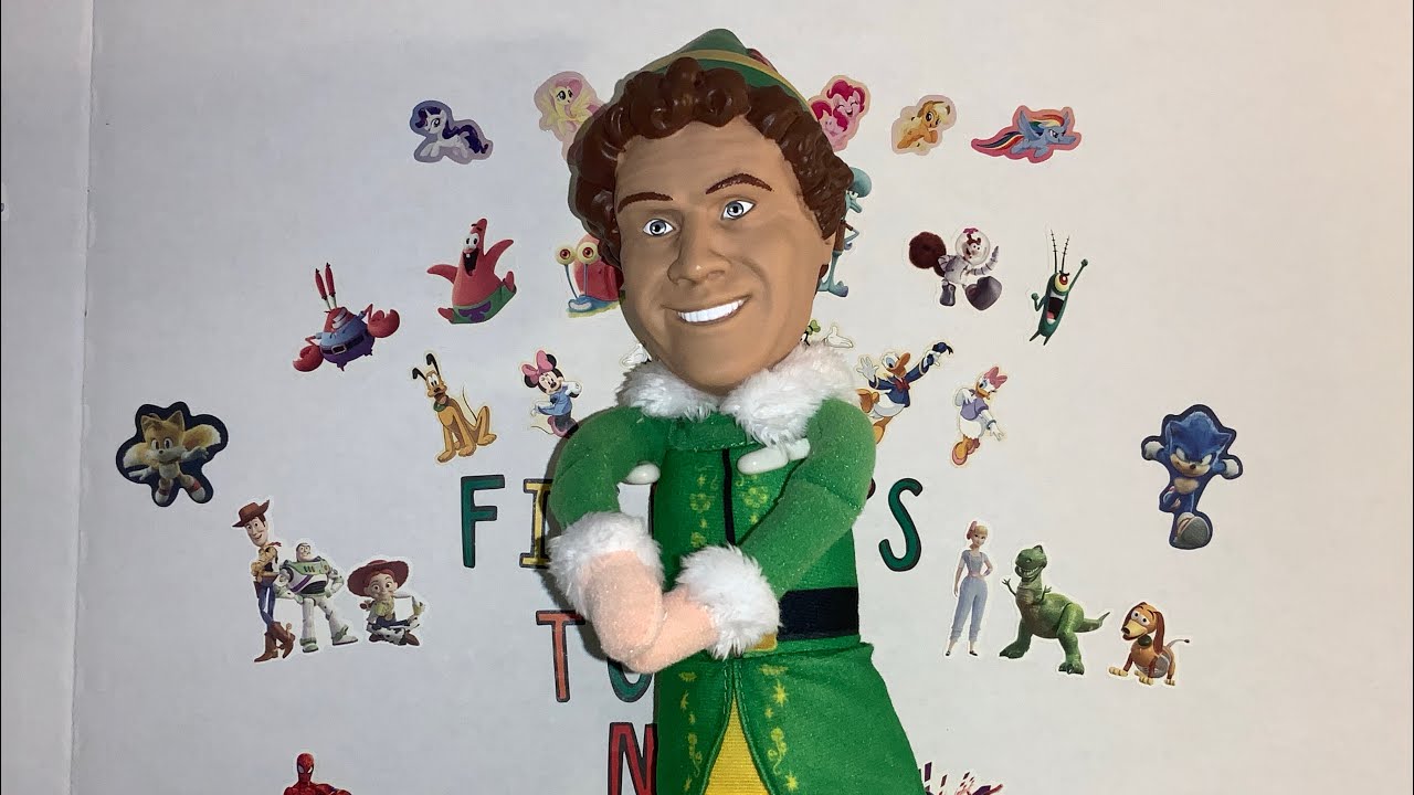Buddy the Elf Talking Plush Review - YouTube