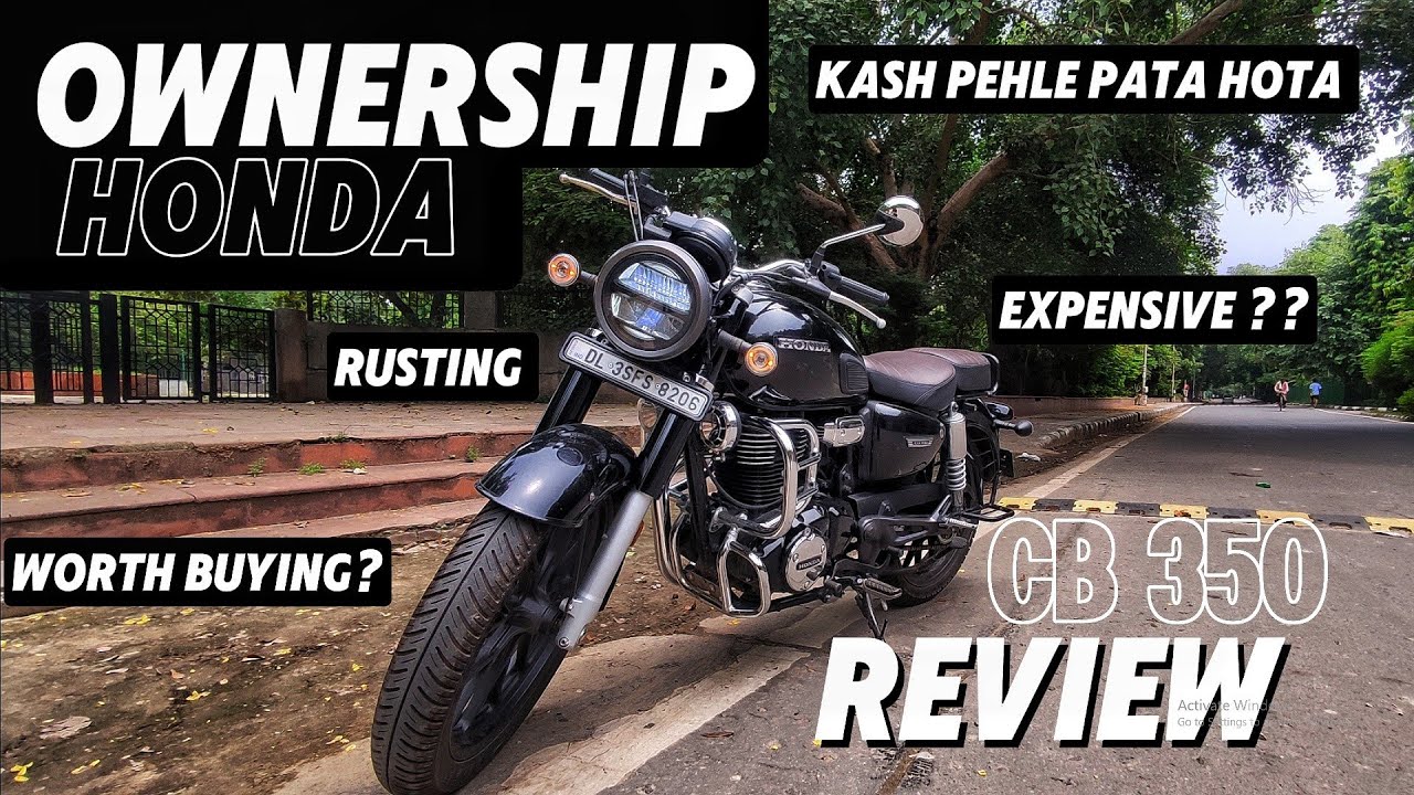 HONDA CB350 2024 HONEST OWNERSHIP REVIEW + RIDE REVIEW + TIPS FOR NEW ...