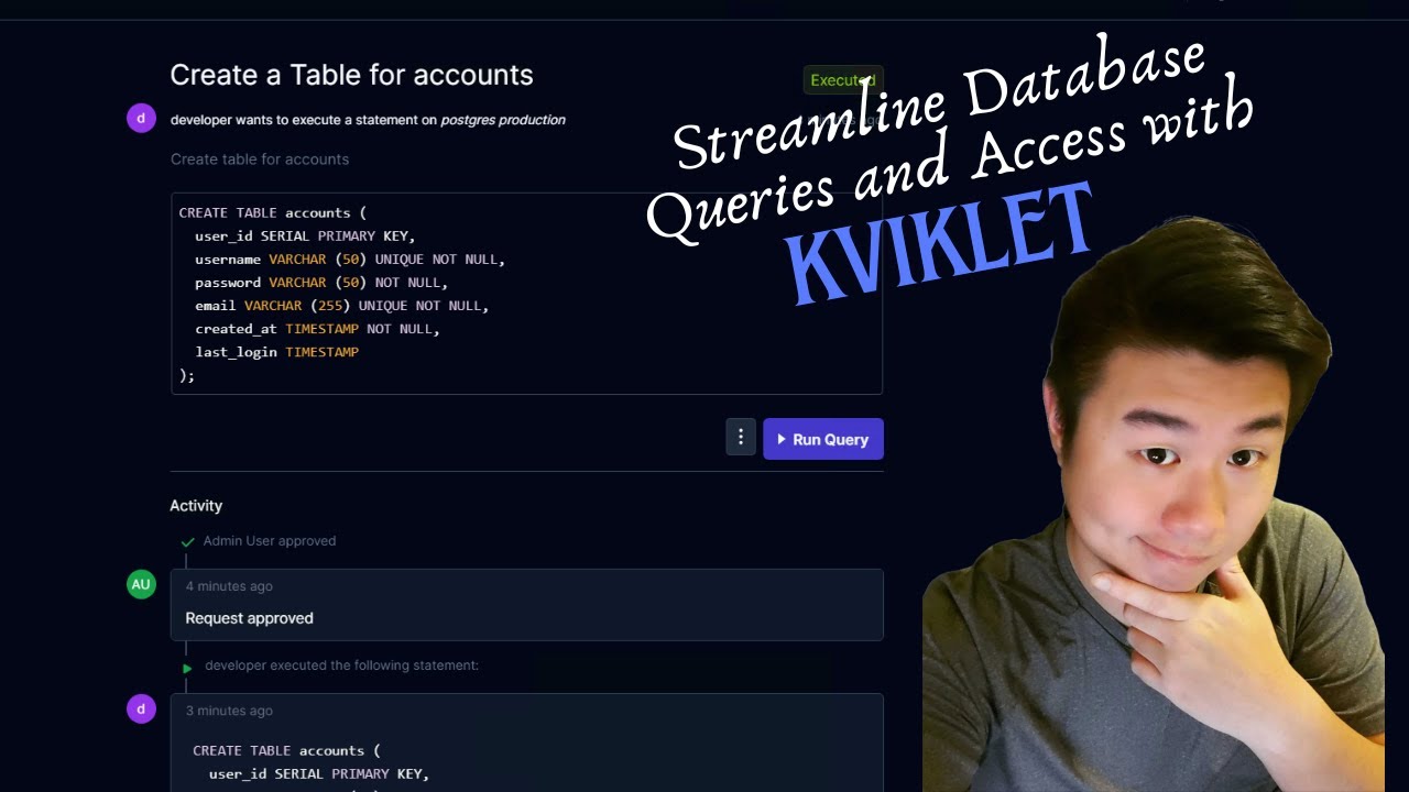 Homelab Series Manage Database Queries And Access With Kviklet 3302