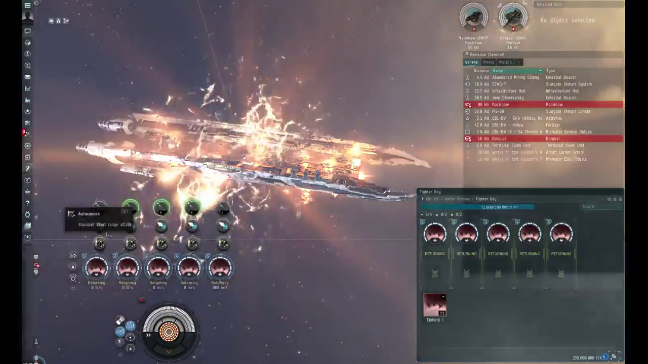EVE Online Fighter Basics - YouTube