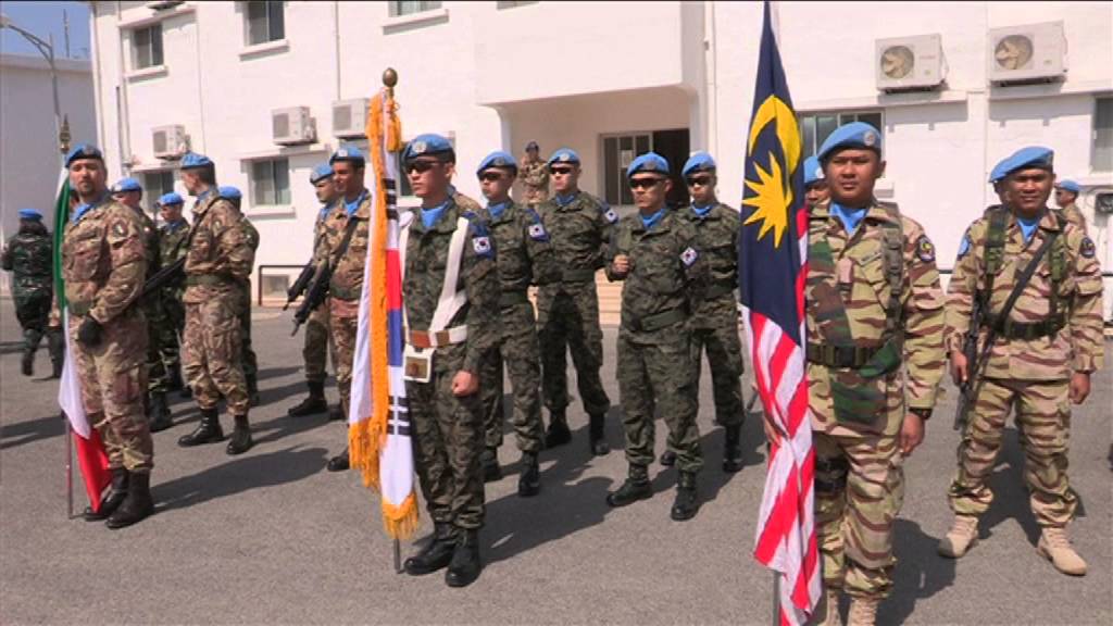 UNIFIL celebrates 36 years of its presence in southern Lebanon - YouTube