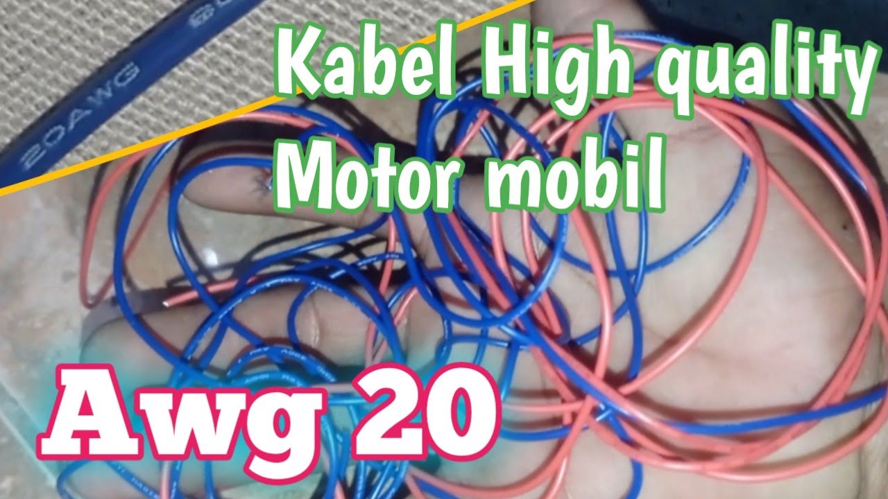 Kabel AWG20 high quality tinned Projects elektronik kelistrikan motor ...