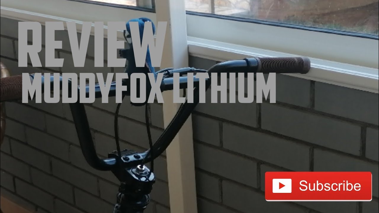 Reviewing my muddyfox lithium bmx. - YouTube