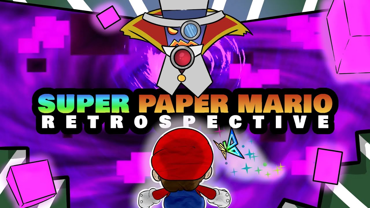 Stepping Back a Dimension | Super Paper Mario Retrospective - YouTube