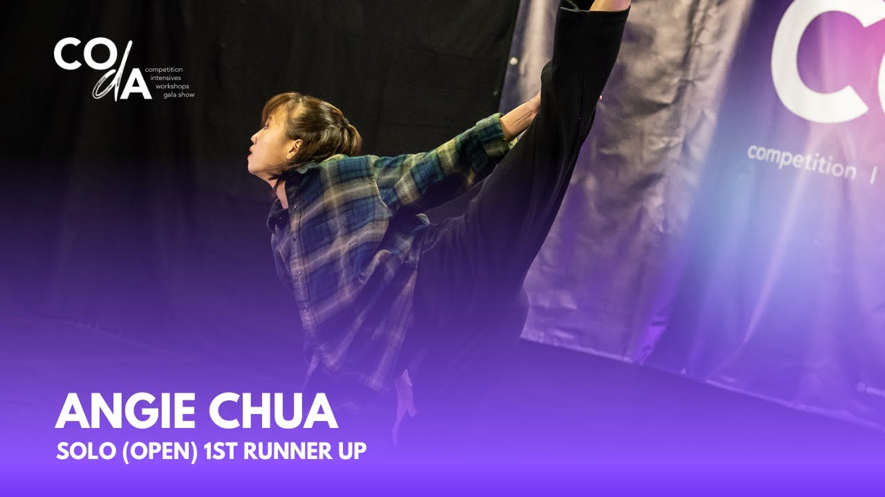 CODA Dance Competition 2023 | Solo (Open) | Angie Chua (1st Runner Up ...
