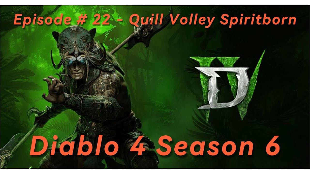 D4 S6 Gameplay #22 - Spiritborn Torment 1 - Dark Citadel / End-Game Activities (No Commentary ...