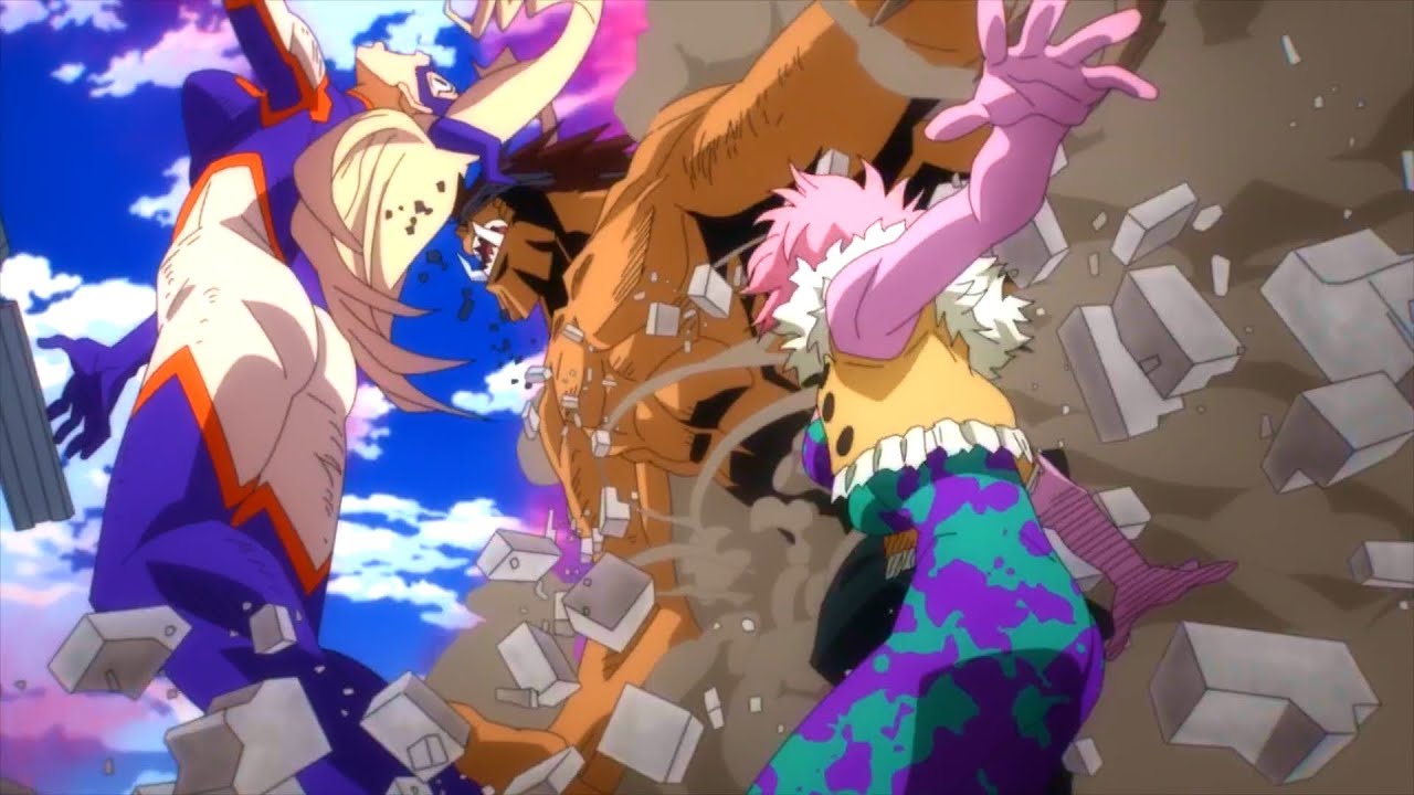 Gigantomachia turns against All For One「Boku no Hero Academia Season 7 ...