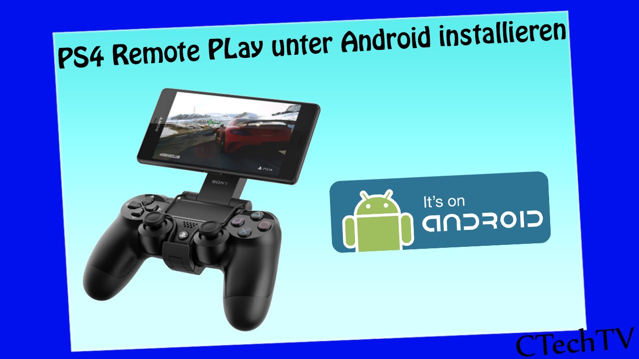 Remote Play App auf jedem Android gerät | Android 4.0+ | German | HD ...
