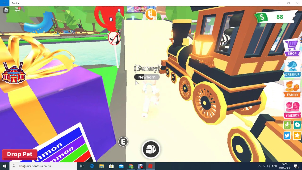 adopt me pe laptop - YouTube