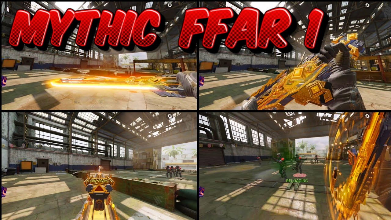 Mythic FFAR 1- Bright Blade - Iron Sight Inspection Reload Codm S5 ...