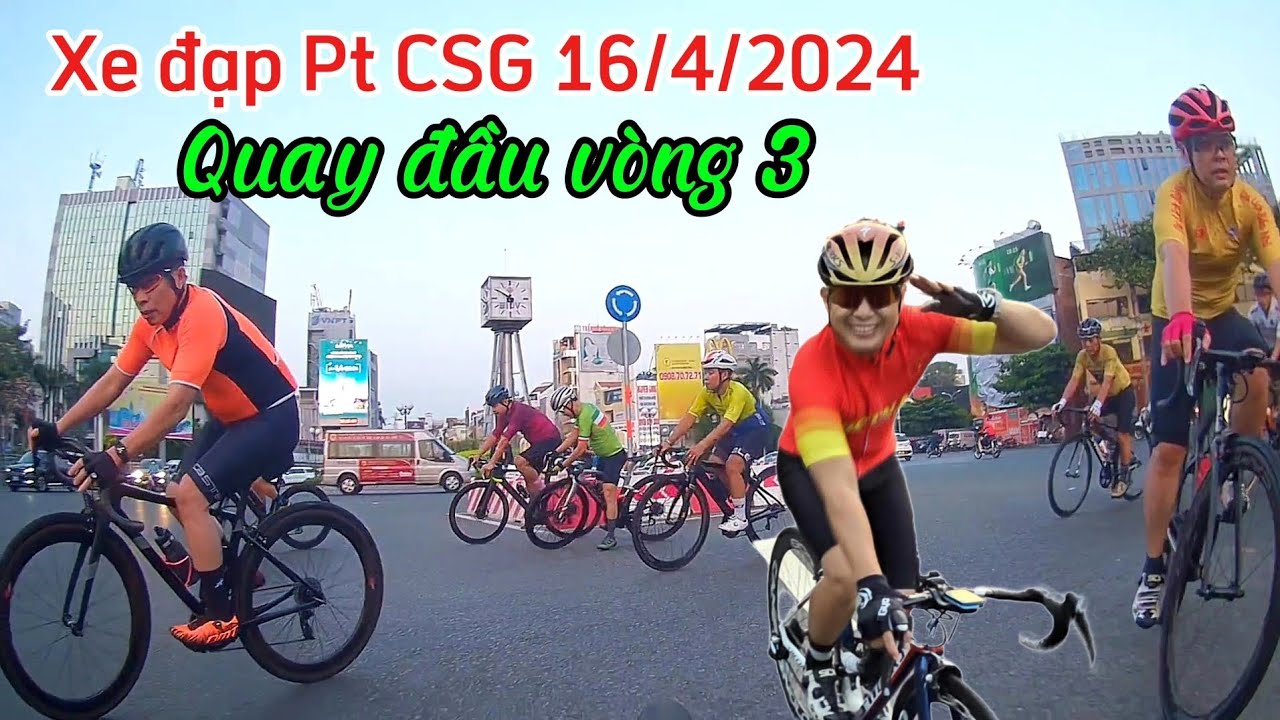 Xe đạp Pt CSG ngày 16/4/2024 âm thanh gốc của xế điếc chỉ ae chạy xe ...