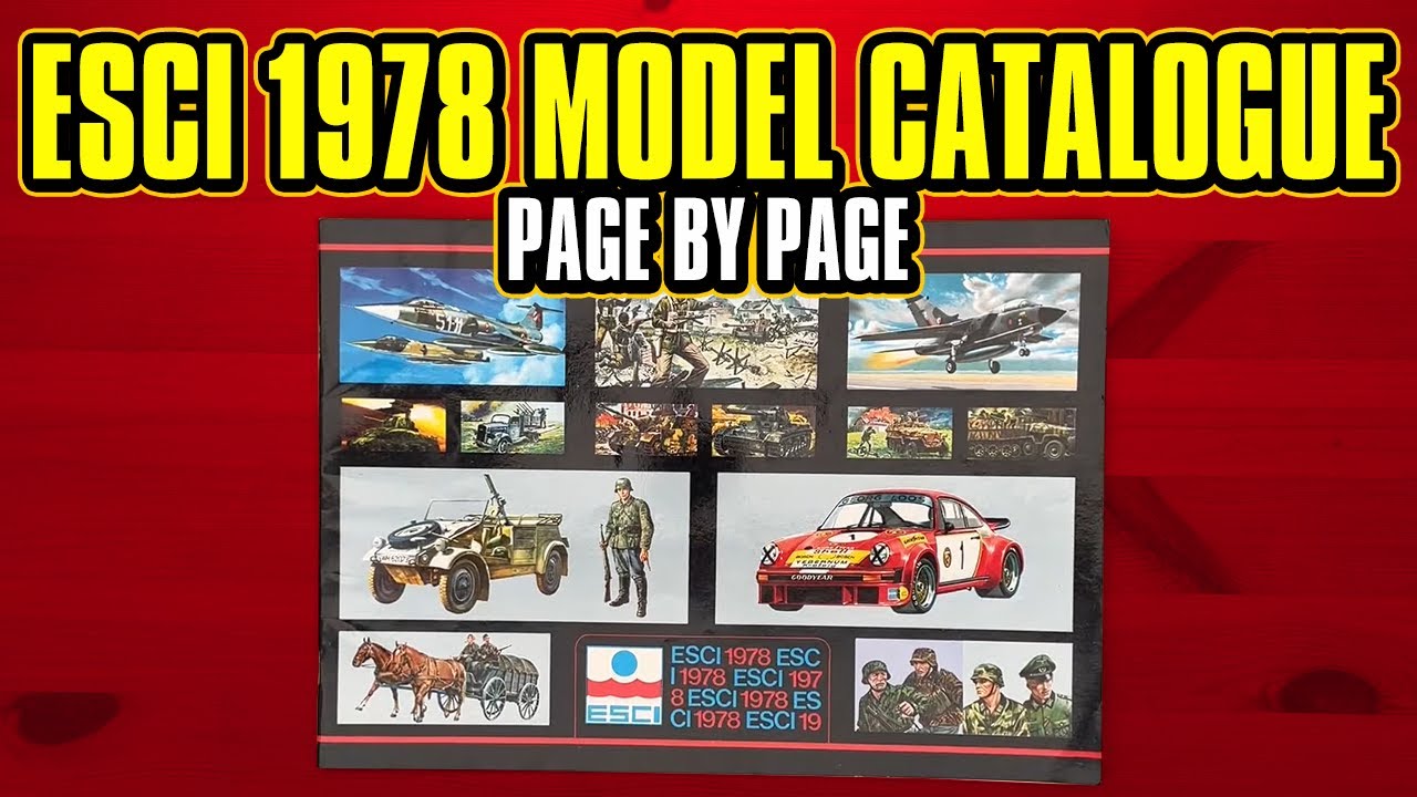 ESCI Scale Model Kit 1978 Catalogue Page by Page HD (Vintage Catalog ...