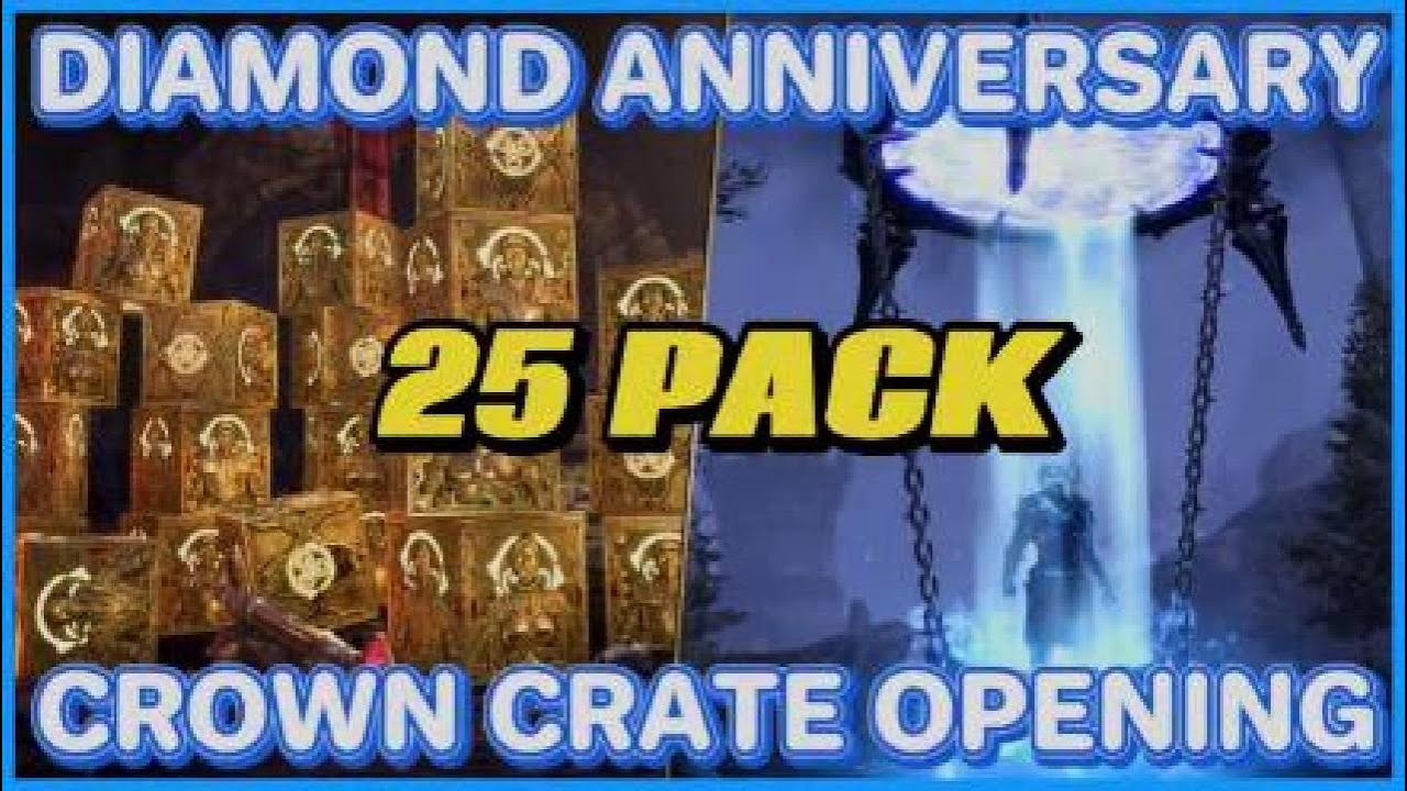 Eso | 25 Pack Diamond Anniversary Crown Crate Opening - YouTube