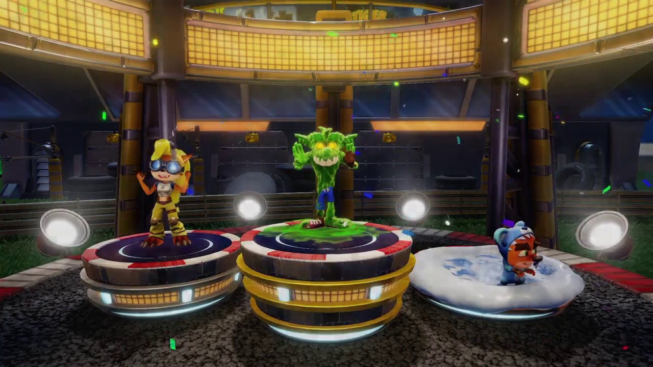Monster Fake Crash, Evil Coco Bandicoot and PJ Baby Crash Winning ...