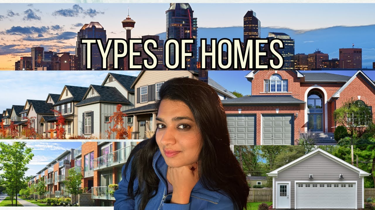 What types of homes are available in Calgary? - YouTube