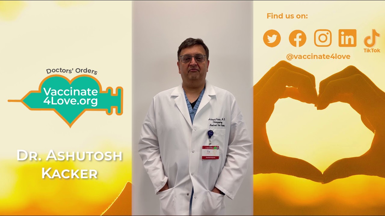 Don’t hesitate. Vaccinate – Dr. Ashutosh Kacker - YouTube