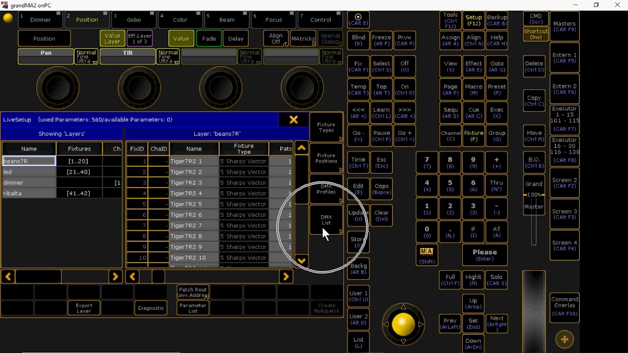 DMX Profile MAlighting - YouTube