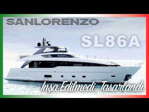 Sanlorenzo SL86A – Asimetrik Zamansız Tasarım, Üst Seviye Konfor, Sıfır Lüks Yat |  | MYTY 16.BÖLÜM
