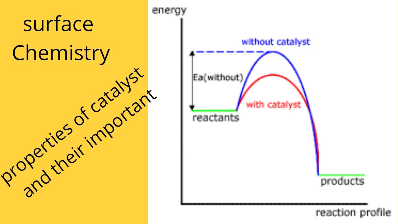 #surfaceChemistry# properties of catalyst and their importance's - YouTube
