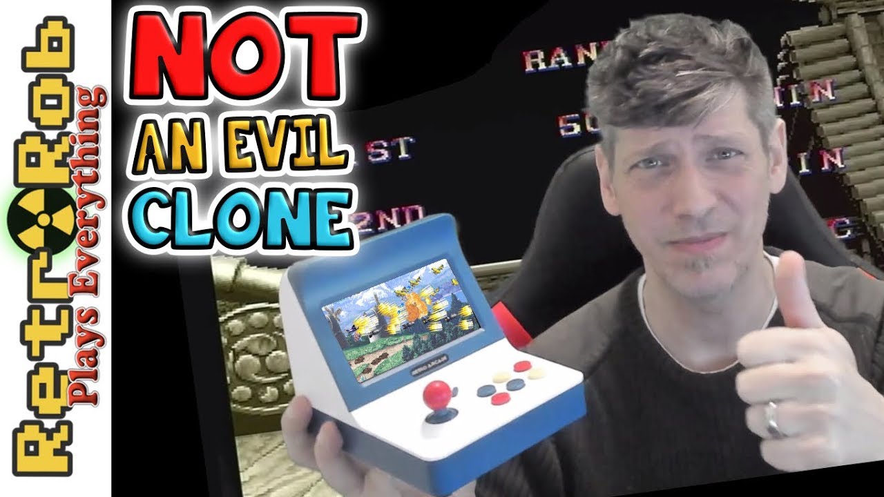 Retro Mini Arcade RS-07 Unboxing, Gameplay and Thoughts - YouTube