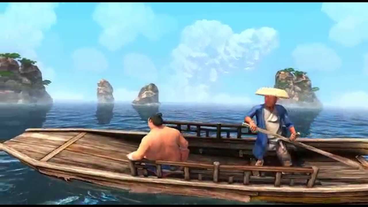 Sumoman. Intro cut scene wip - YouTube