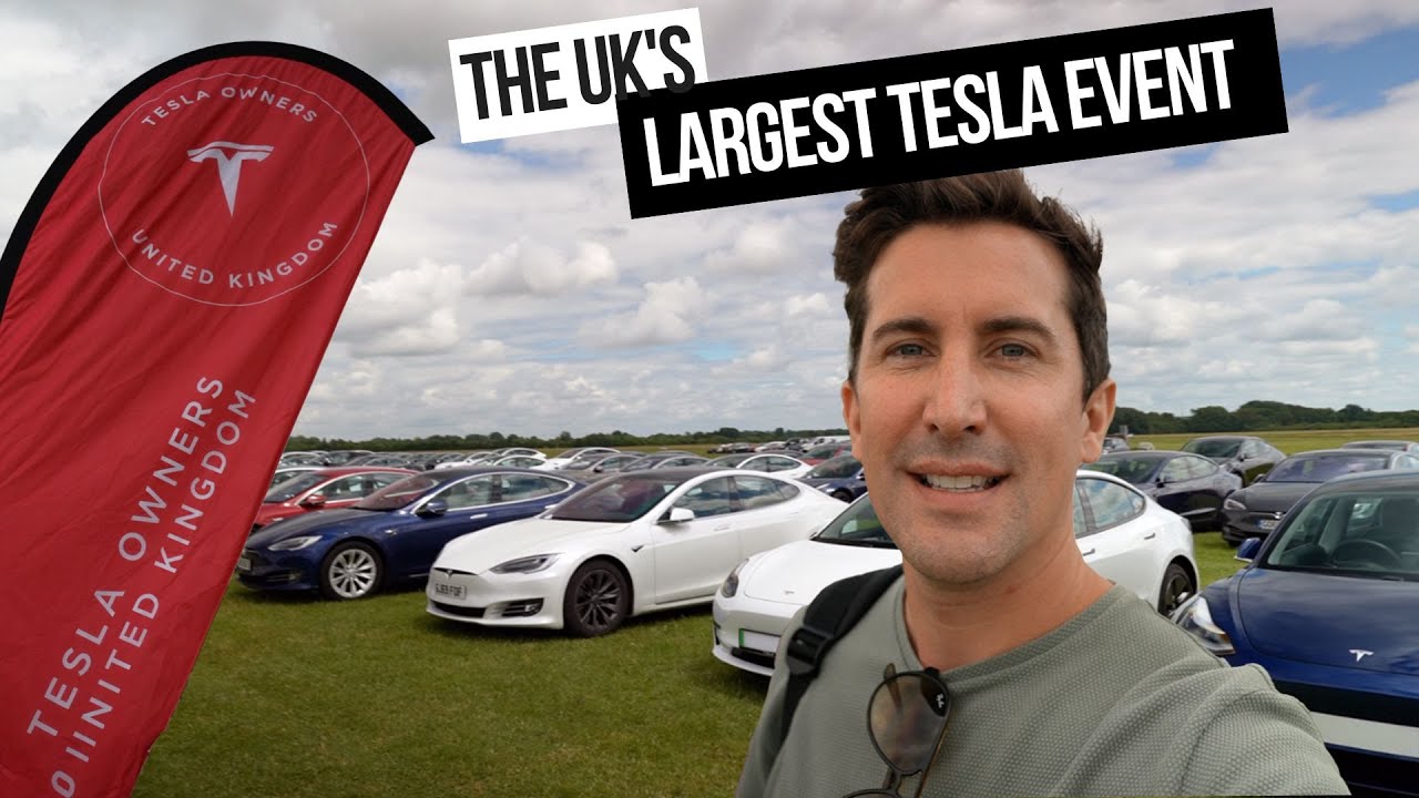 I went to the UK's Largest TESLA Event. SUPERCHARGED 2023 - YouTube