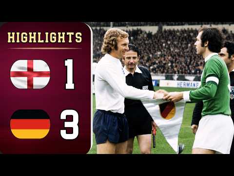 England vs West Germany | Historic Away Win at Wembley | Euro 1972 Qualifier Highlights