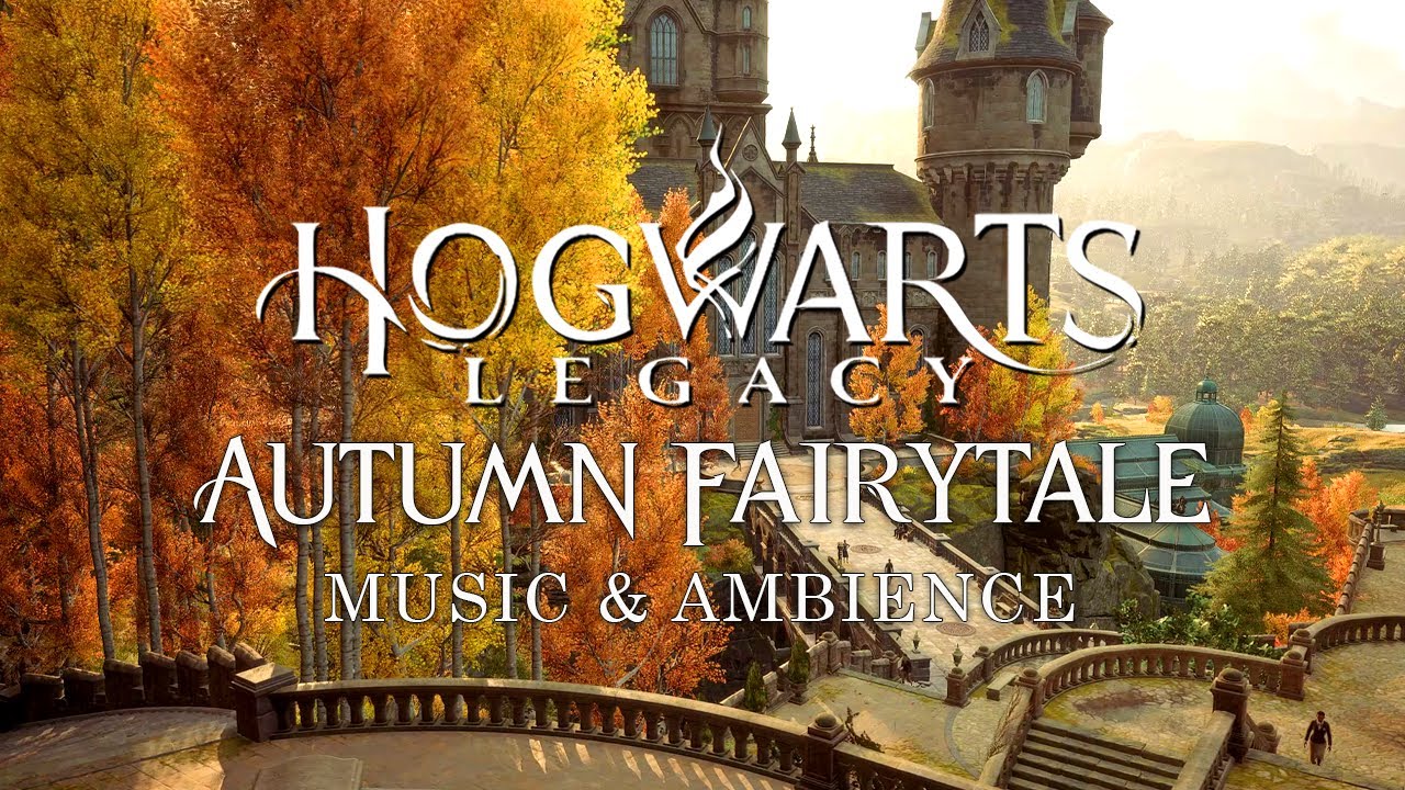 Hogwarts Legacy - Fairytale Autumn at Hogwarts - Calming Harry Potter ...