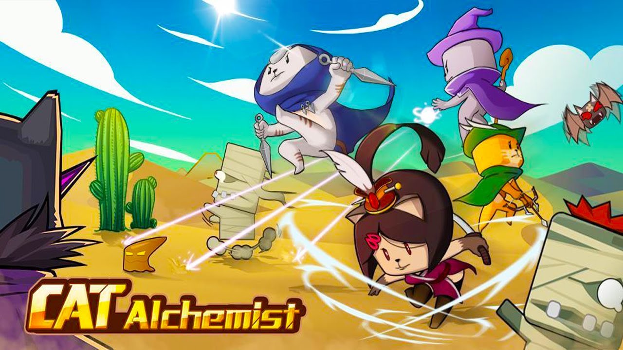Cat Alchemist - Android Gameplay (roguelike game) - YouTube