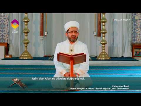 TRT DİYANET - İmam ve Kıraat /60.Bölüm - Muhammed Polat / Kavacık Yıldırım Beyazıt Camii İmam Hatibi
