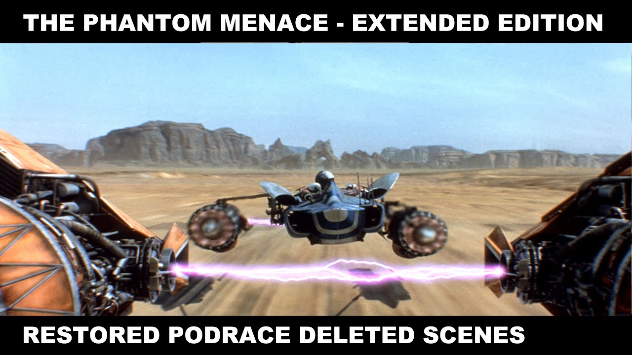Podrace Second Lap Extended Cut (Restored Deleted Scenes) [4K HDR ...