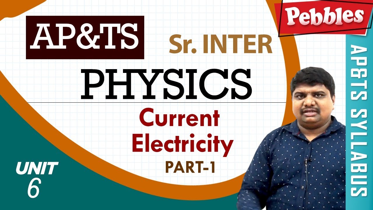Current Electricity | Physics | Intermediate II | AP&TS Syllabus | Part ...
