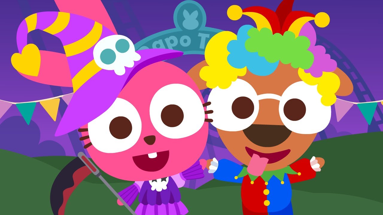 Kids best playground and park play house app - Papo Town Amusement Park ...