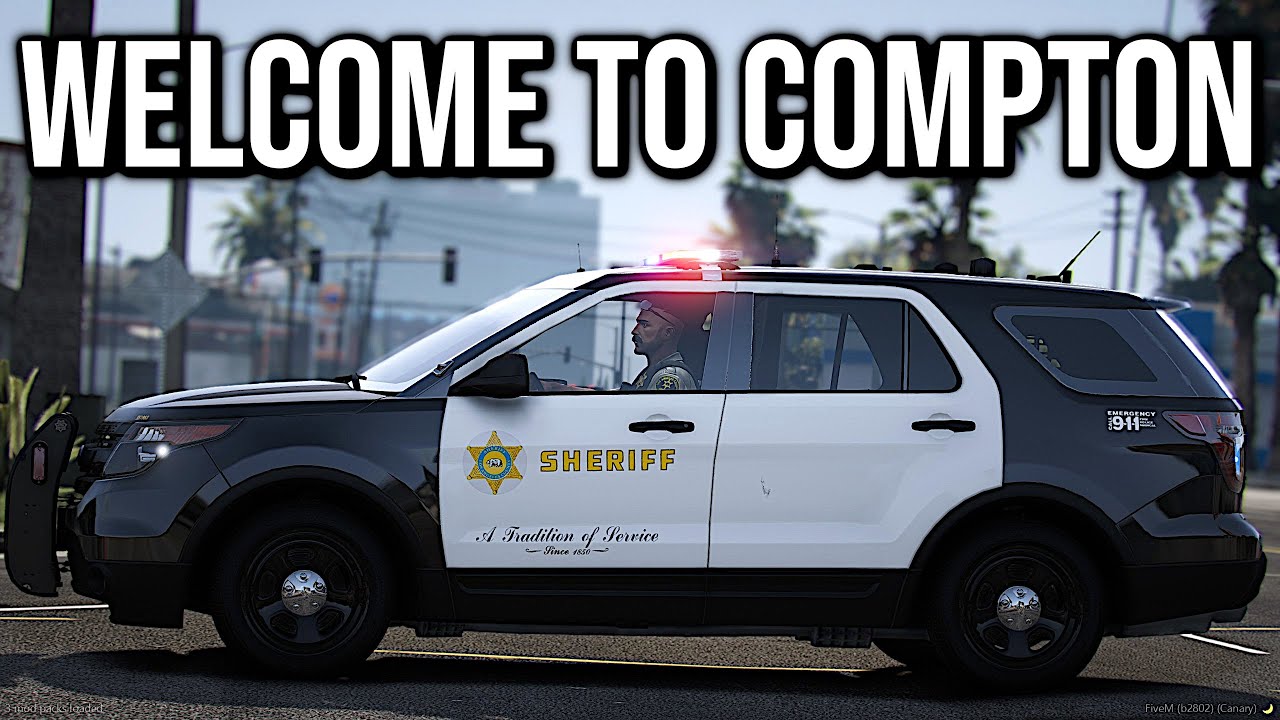 Welcome to COMPTON! Realistic LASD in GTA 5 RP - YouTube