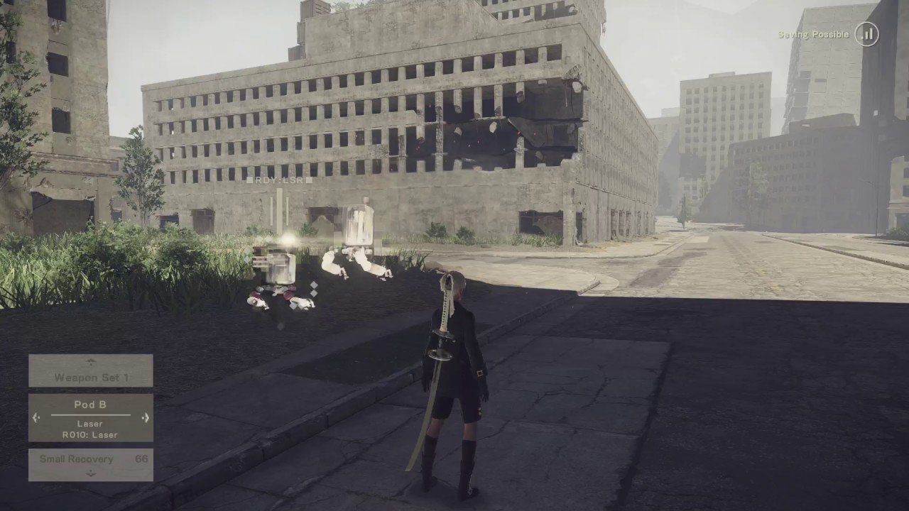 NieR Automata - Level 3 Pod Abilities - YouTube