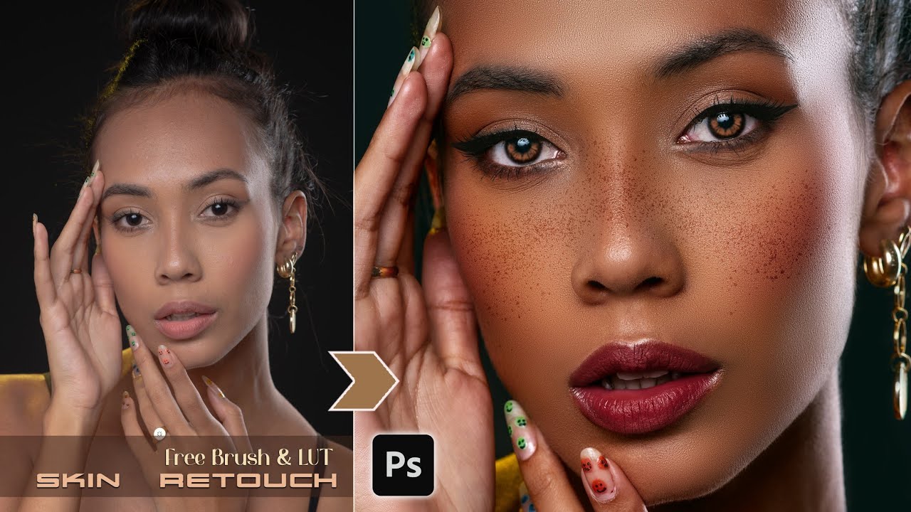 Super professional skin retouching #photoshop #skinretouching # ...