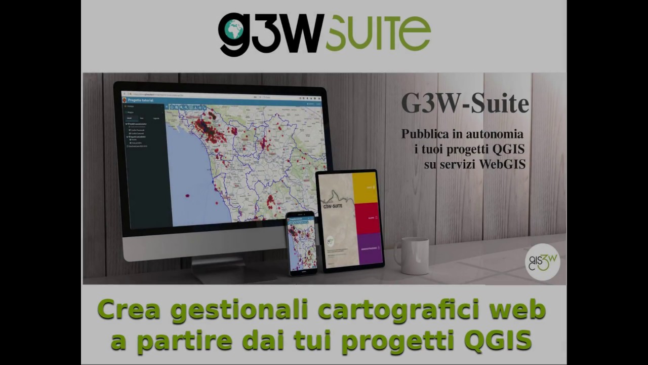 G3W-Suite: editing geografico relazionale on-line - YouTube