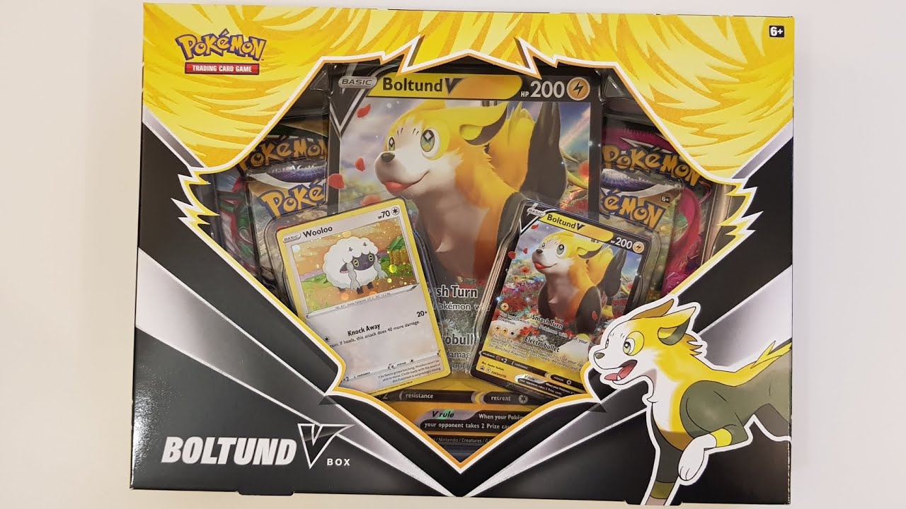 Pokemon Tcg : Boltund V Box Opening👍 - YouTube